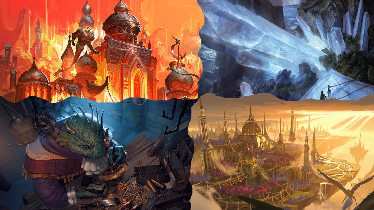 The City of Brass, Genies and the Elemental Primordials | DnD Lore ...