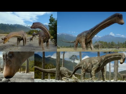 Ancient Earth: Dinosaurs of the Frozen Continent [2021] - Titanosaur Screen Time