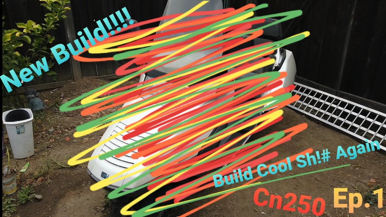 Time to Introduce Our Next Build... A 1986 Honda Helix CN250 - YouTube