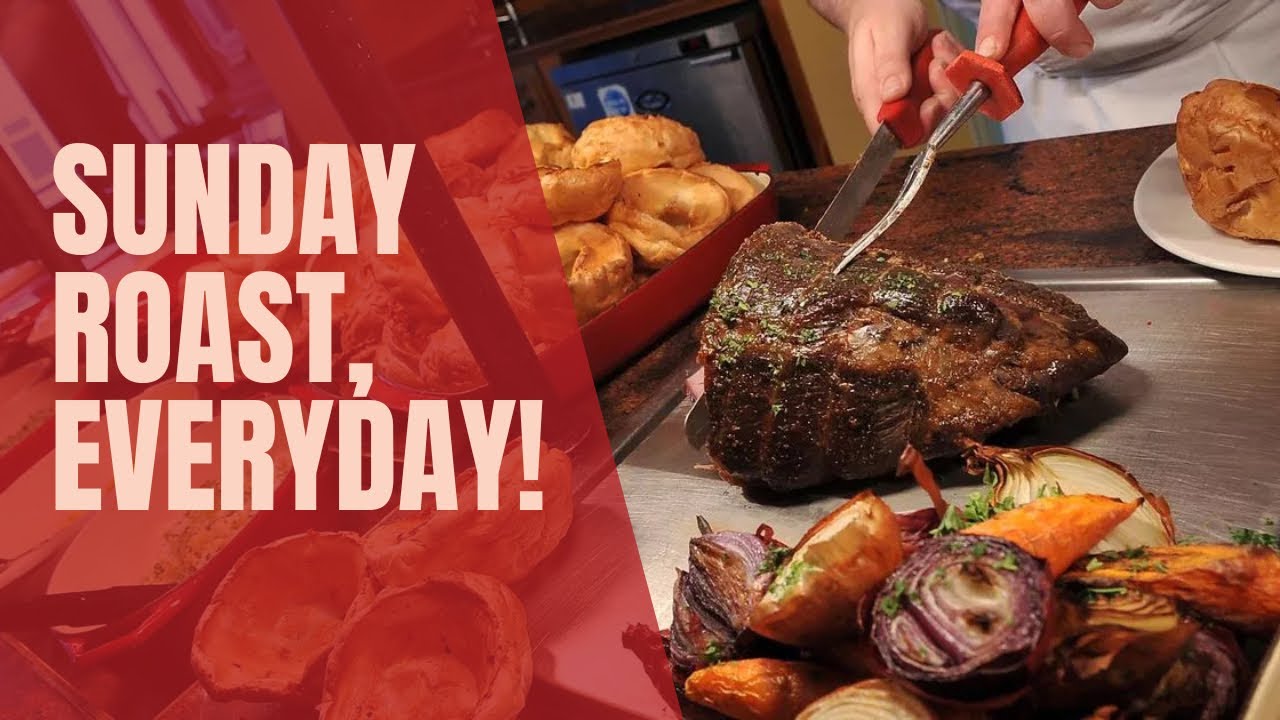 Cheapest Roast dinner in London? Unlimited veggies! Toby Carvery king ...