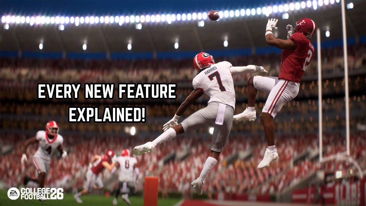 College Football 26: Every New Feature Explained! - YouTube