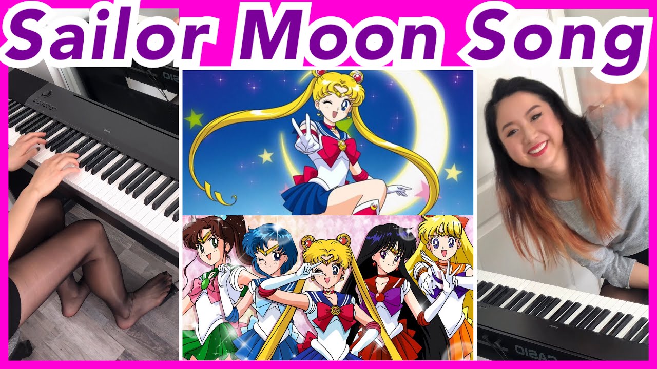 Sailor Moon Opening Theme Song - Moonlight Densetsu - Piano Cover in ...