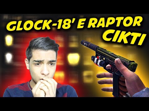 OHAA!! TÜRKİYEDE İLK !! GLOCK 18' E RAPTOR DESEN ÇIKARDIM !! ŞANSA BAK !   ZULA