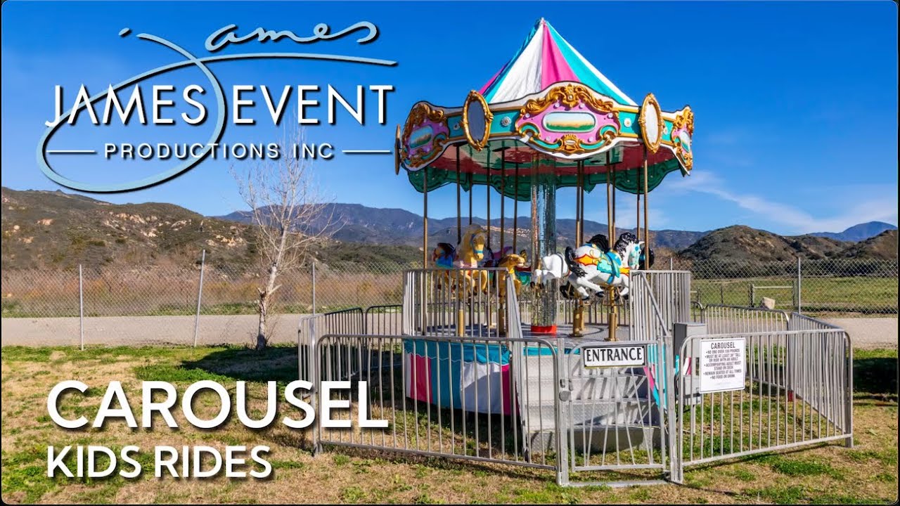 James Event Productions - Spectacular Rides - Carousel - YouTube