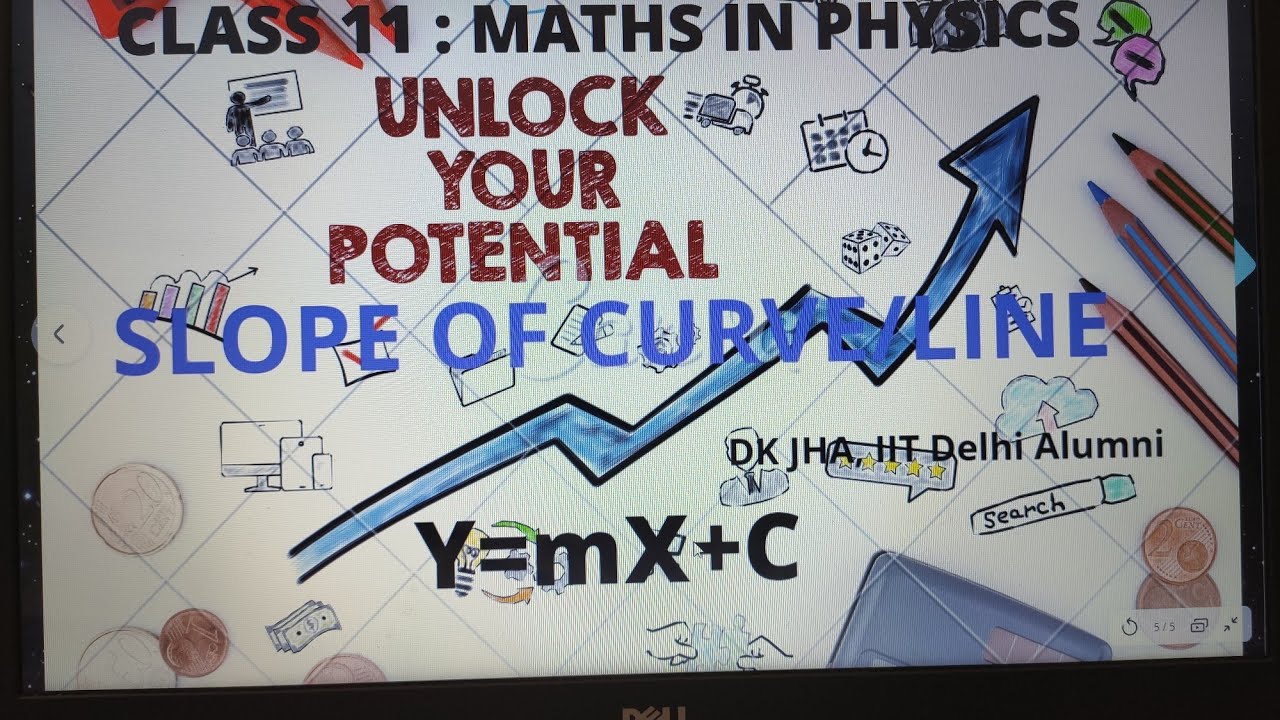 Lecture 1-UNIT 2 -KINEMATICS- Slope of the curve or straight line - YouTube