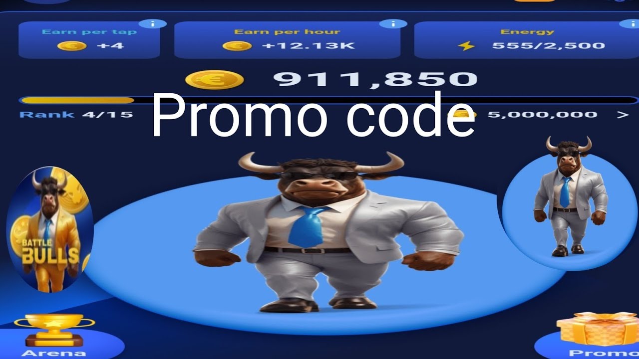 Battle Bulls promo code - YouTube