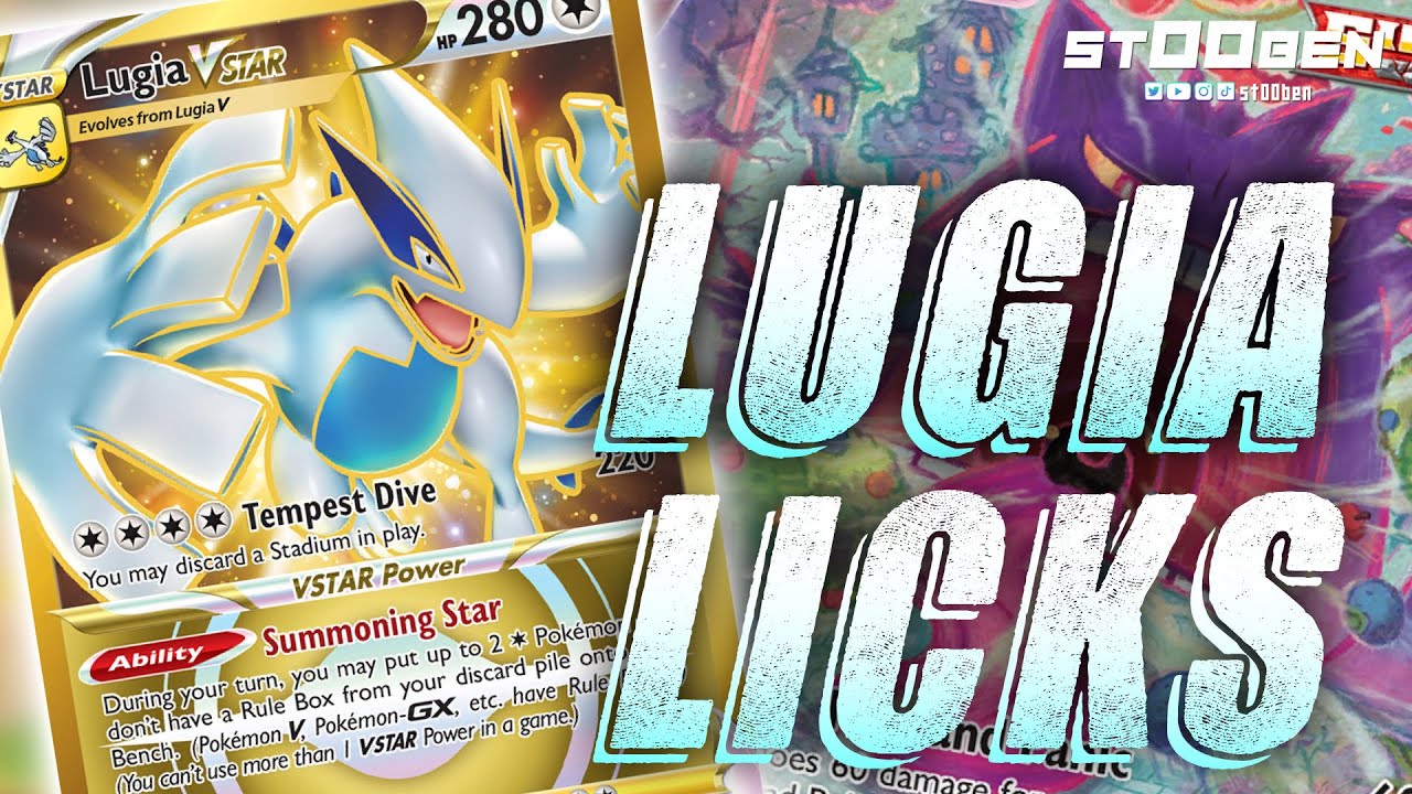 Lugia VSTAR with Gengar VMAX is BONKERS! - Silver Tempest Prerelease ...