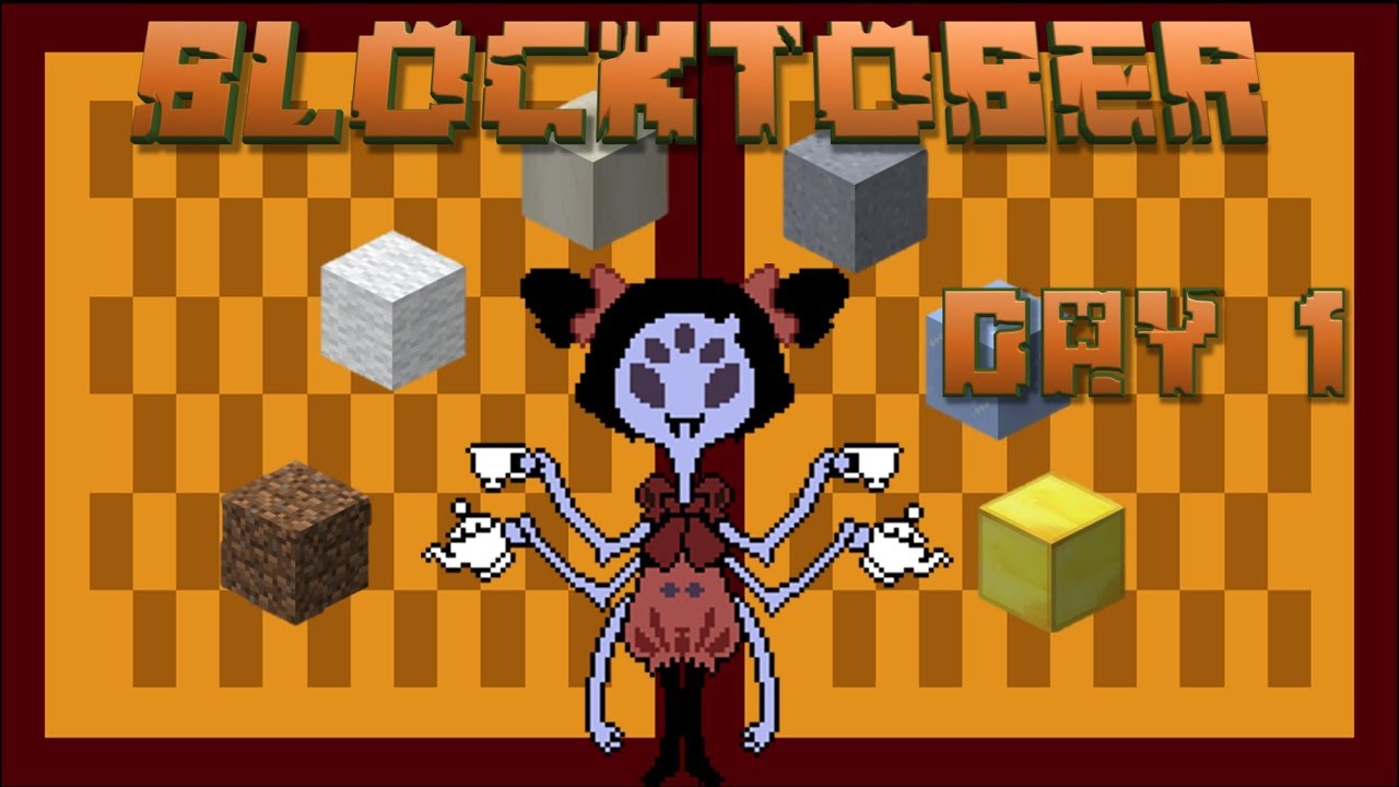 Minecraft Spider Dance 1.12 Noteblock Remix Blocktober #1 - YouTube