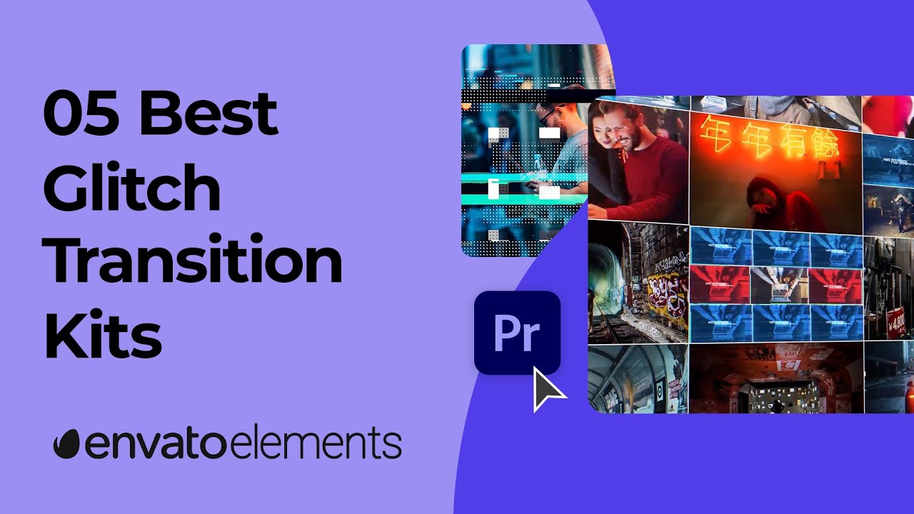 Top 5 Premiere Pro Glitch Transition Kits - YouTube