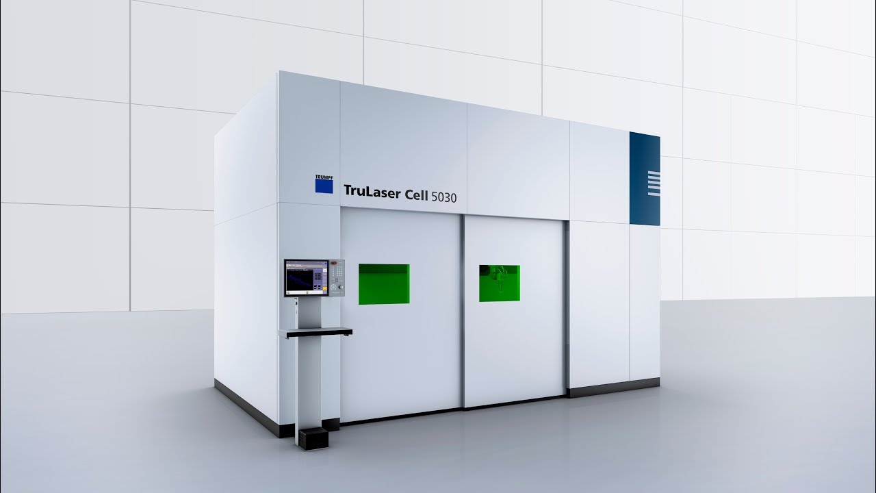 TRUMPF laser systems: TruLaser Cell 5030 – machine functions - YouTube