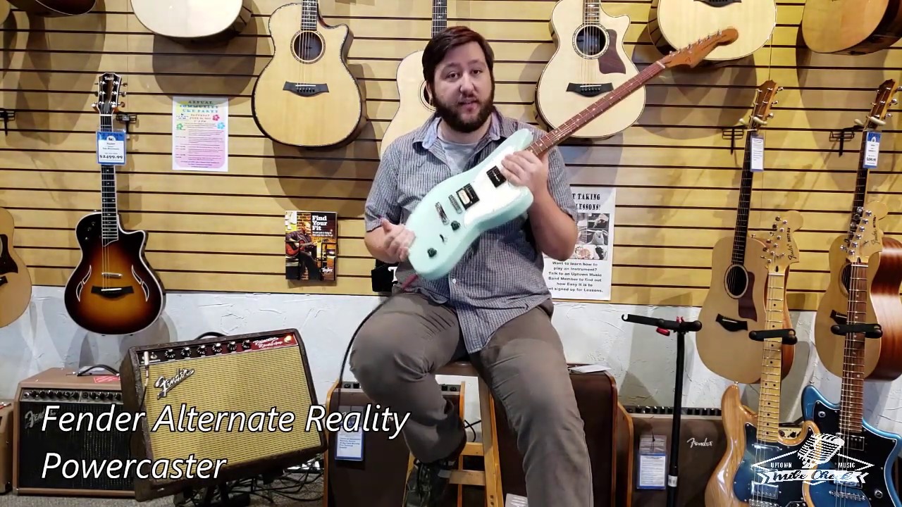Mike Check Ep 1 - Fender Powercaster! - YouTube