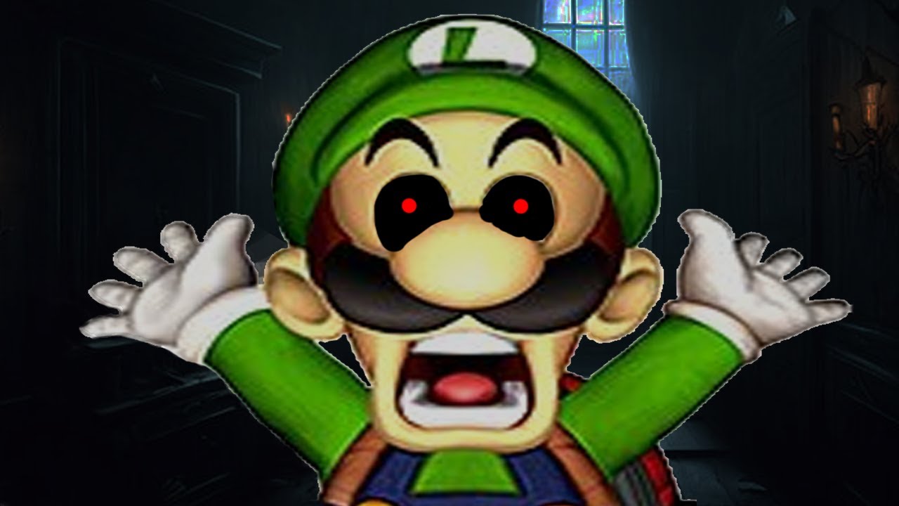 Luigi gone scary… - YouTube