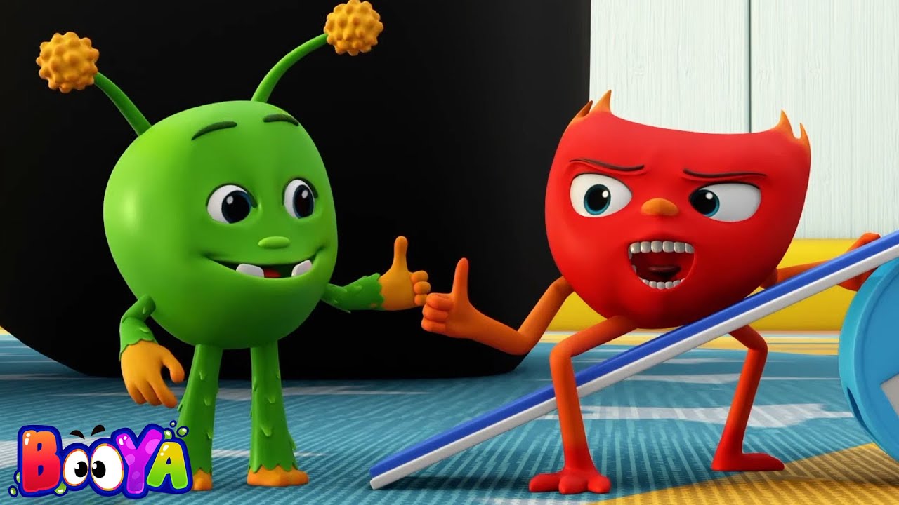 Booya - веселая обучающая серия Mighty Red + больше анимированных ...
