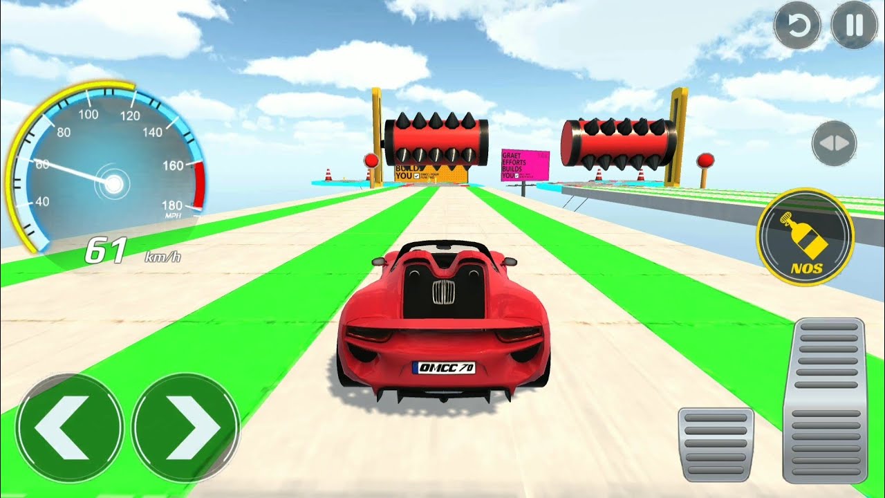 Best Offline Car Racing Game - Mega Ramp Ultimate Race 3D 2023 - YouTube