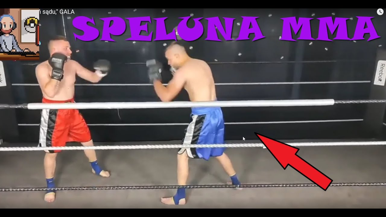 KOMENTATOR WZYWA SĘDZIEGO - SPELUNA MMA - YouTube