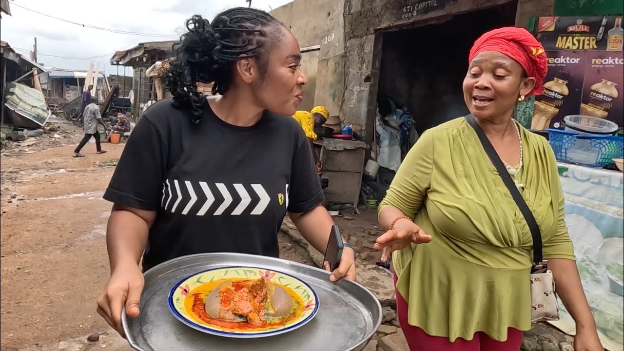 Cooking out Delicious Food in Nigeria || AMALA | African village life ...