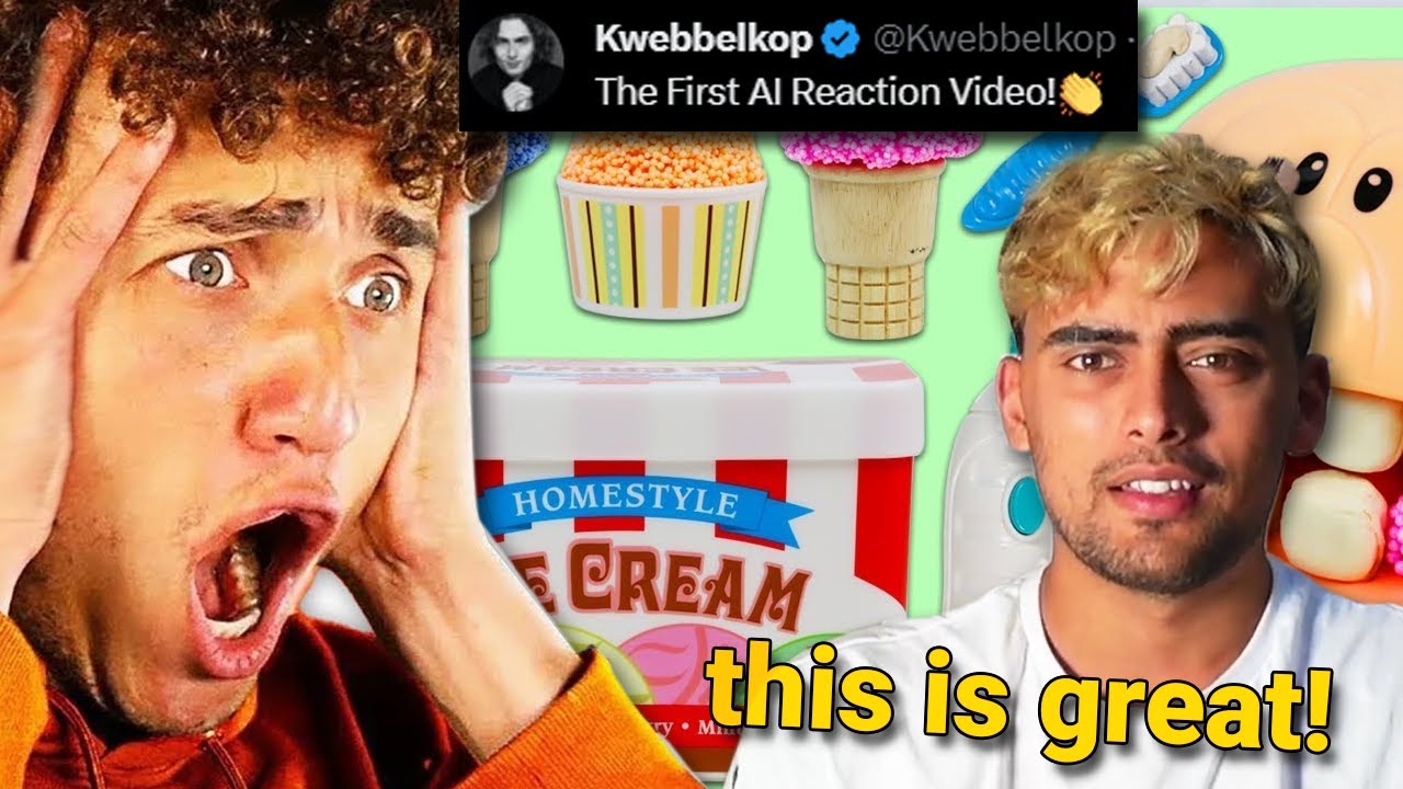 AI reaction videos are a thing now, nice! - YouTube