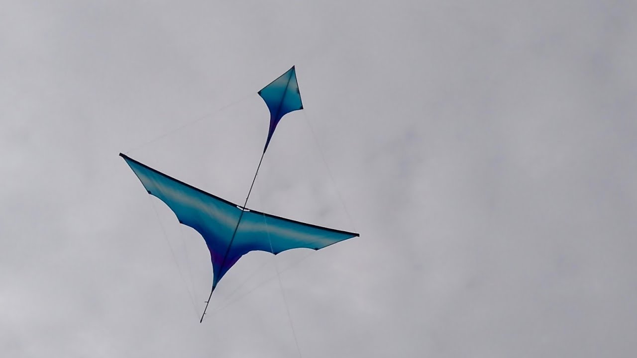 Yes whe can fly kites again! Canard Kite - YouTube
