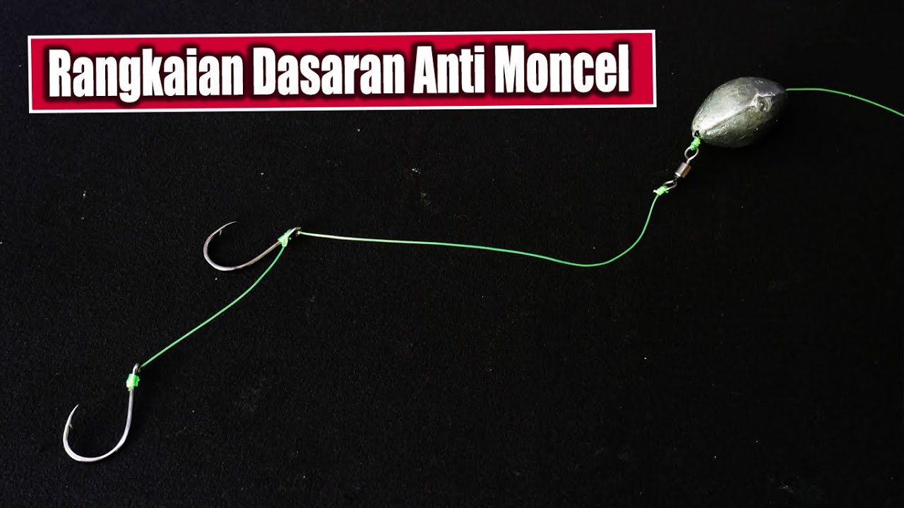 RANGKAIAN DASARAN 2 PANCING UNTUK UMPAN IKAN BESAR - YouTube