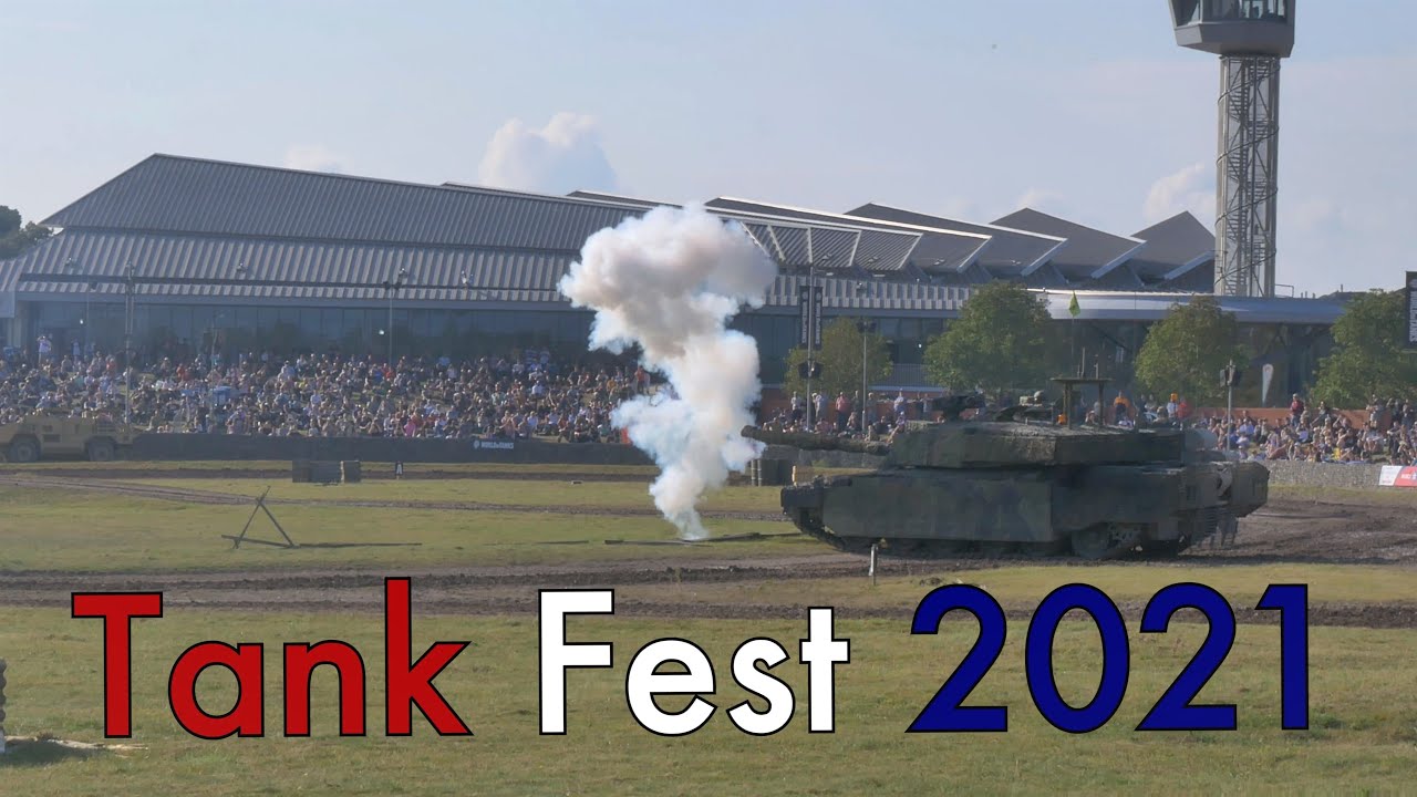 Tank Fest 2021, Arena Vehicle Round UP - YouTube