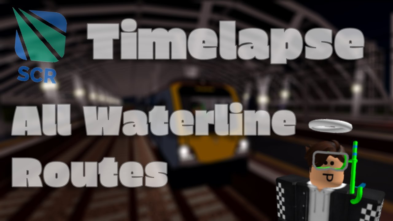 SCR - Time lapse of all Waterline Routes - Starting at Newry Harbour ...
