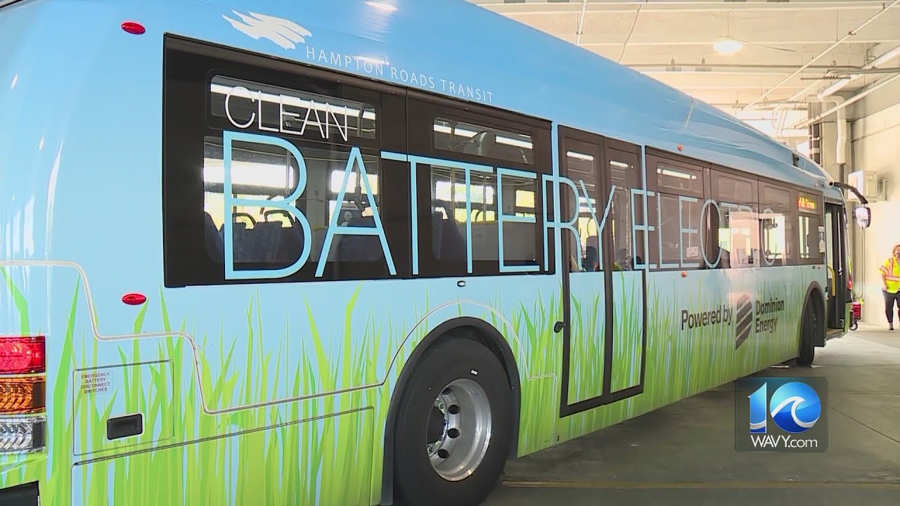 New route added to HRT's '757 Express' in Hampton - YouTube