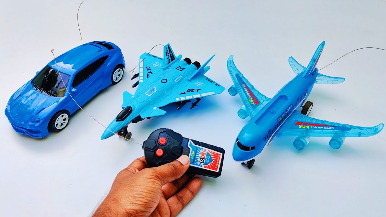 Radio control airplane & Radio control model car unboxing - YouTube