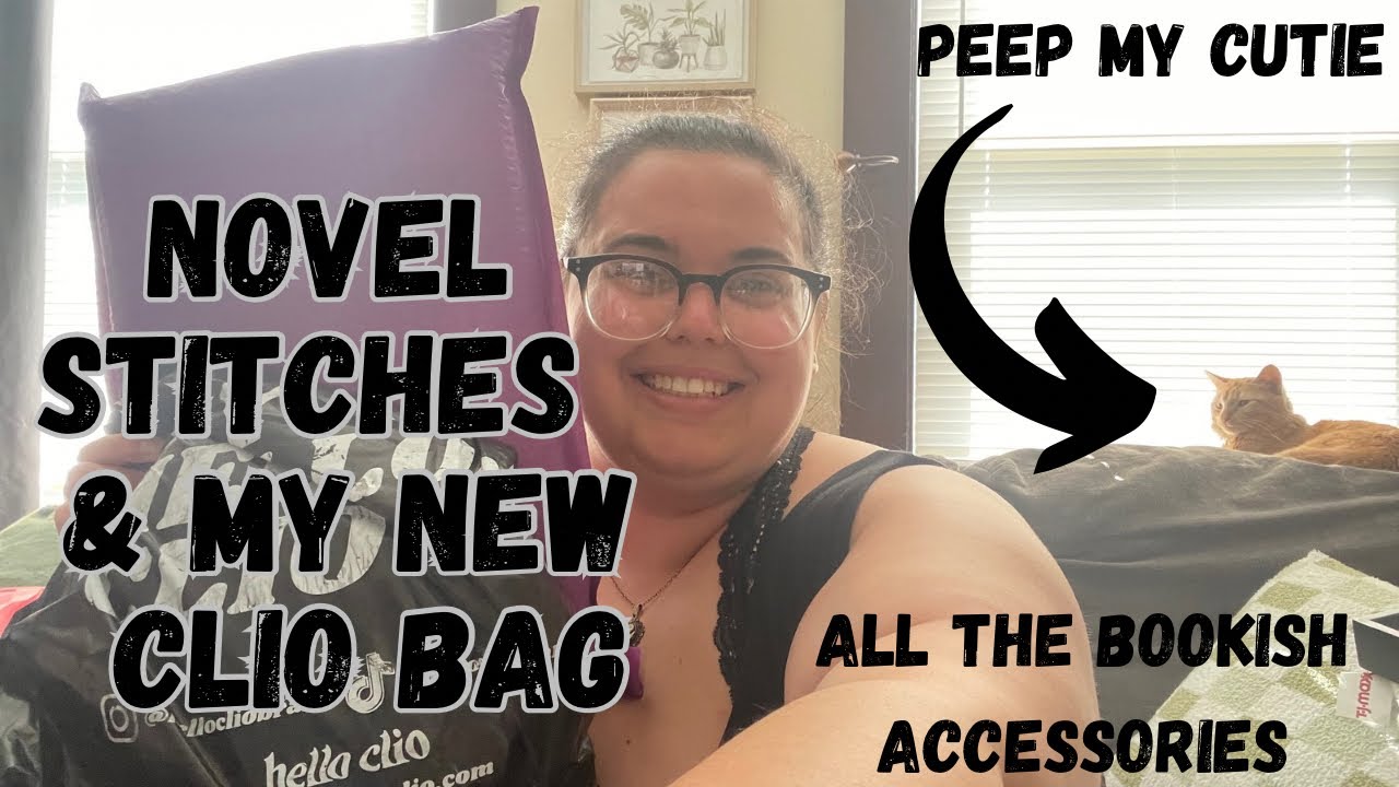 Novel Stitches Book Sleeves and My New Hello Clio Handbag for the ...