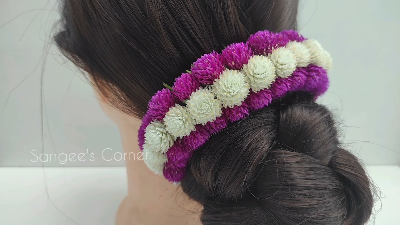 Three layer Vadamalli Bridal Veni - YouTube