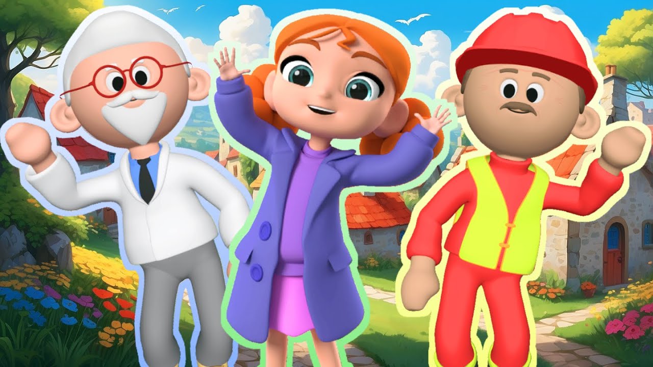 Helping Hands Song 👩‍⚕️👮‍♂️🚒 - YouTube