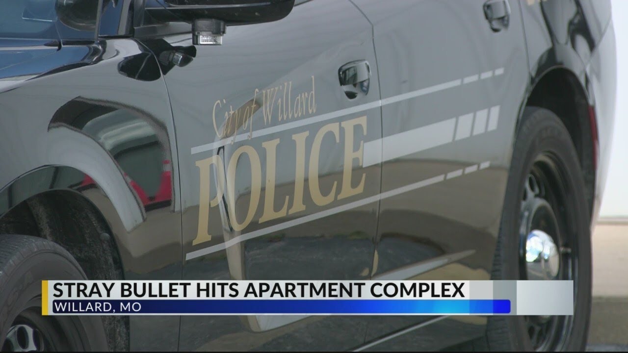 Stray bullet hits Willard apartment complex - YouTube
