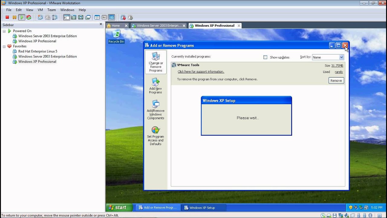 Adding and removing a service in windows server 2003 - part 1 - YouTube