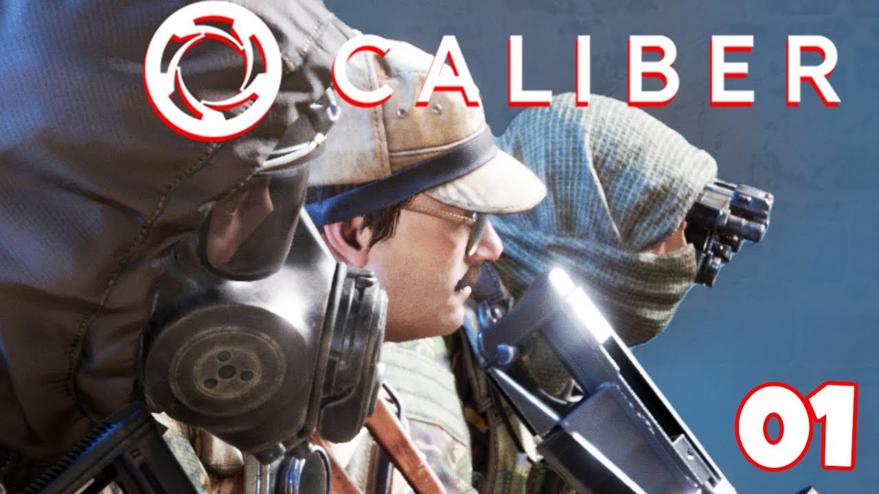 CALIBER GAMEPLAY PL czyli TAKTYCZNA STRZELANKA z 3 OSOBY - YouTube