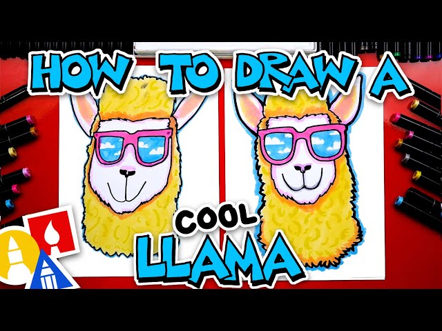 How To Draw Llama Face