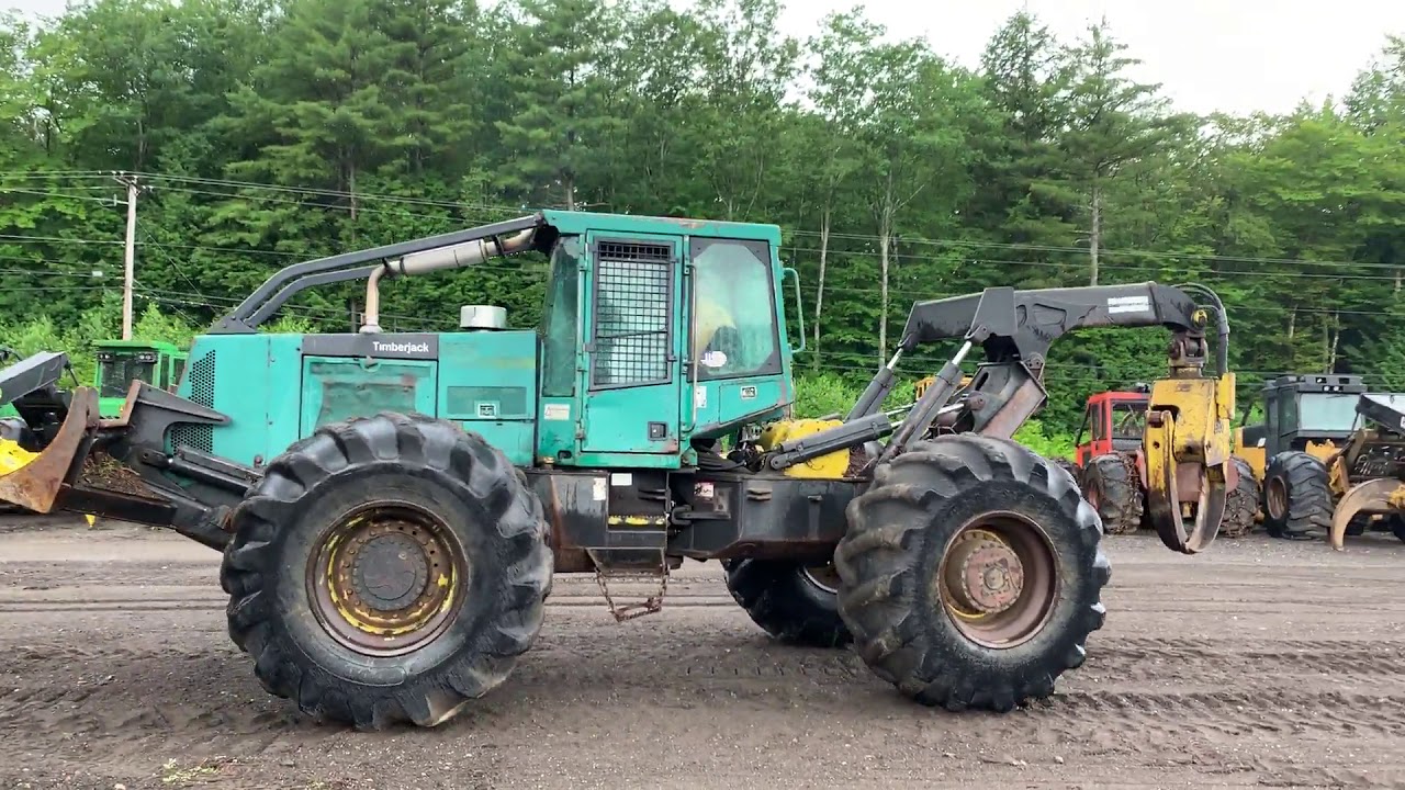 1998 TIMBERJACK 460 For Sale - YouTube