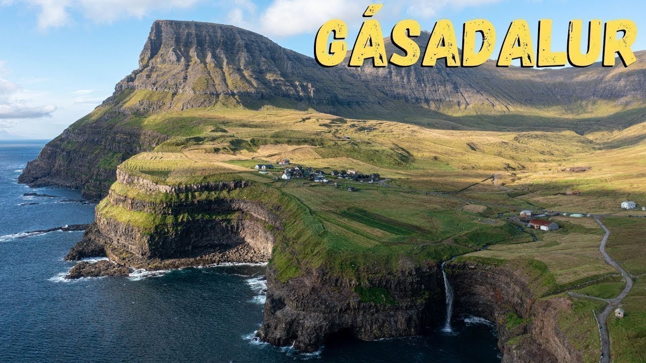 Explore Remote Villages in Faroe Islands 🇫🇴 Gásadalur and Múlafossur ...