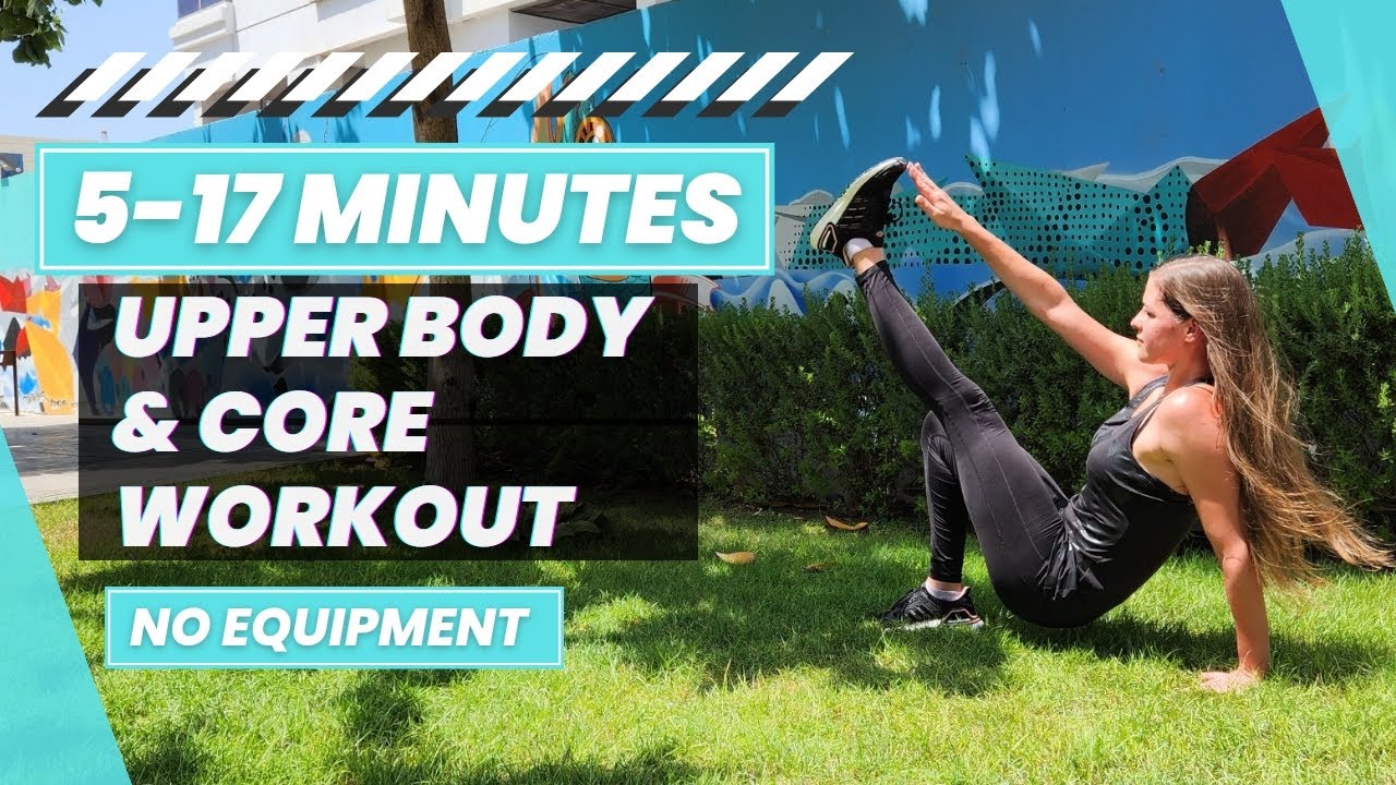 🔥 Upper Body + Core workout! #abs - YouTube