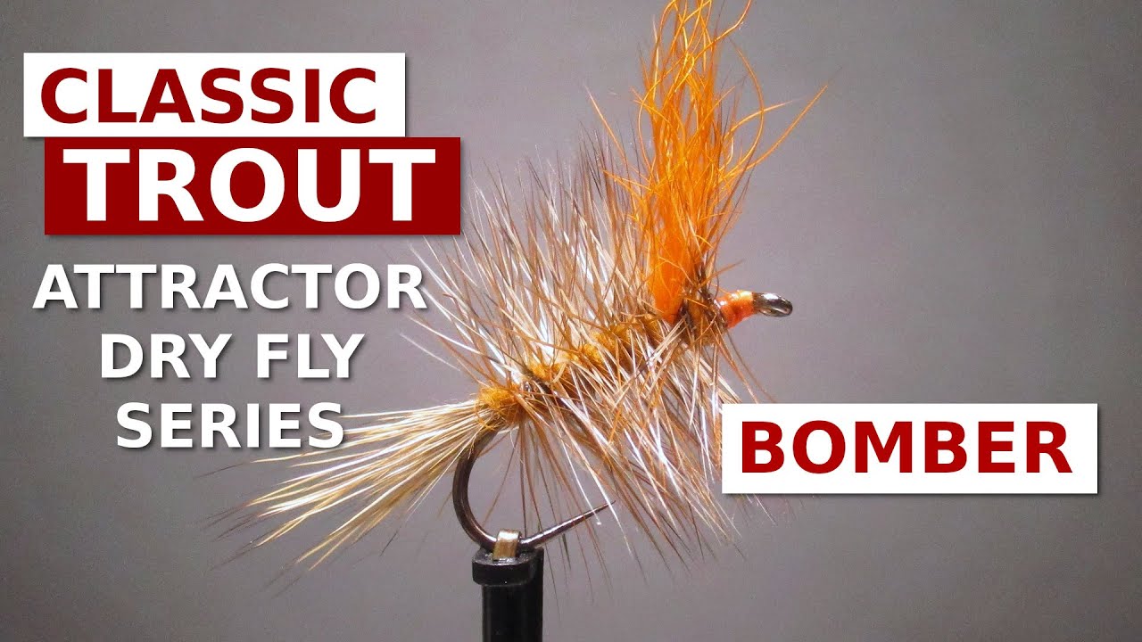 Fly Tying the Bomber - Fran Betters' (Ausable Bomber) Pattern - YouTube