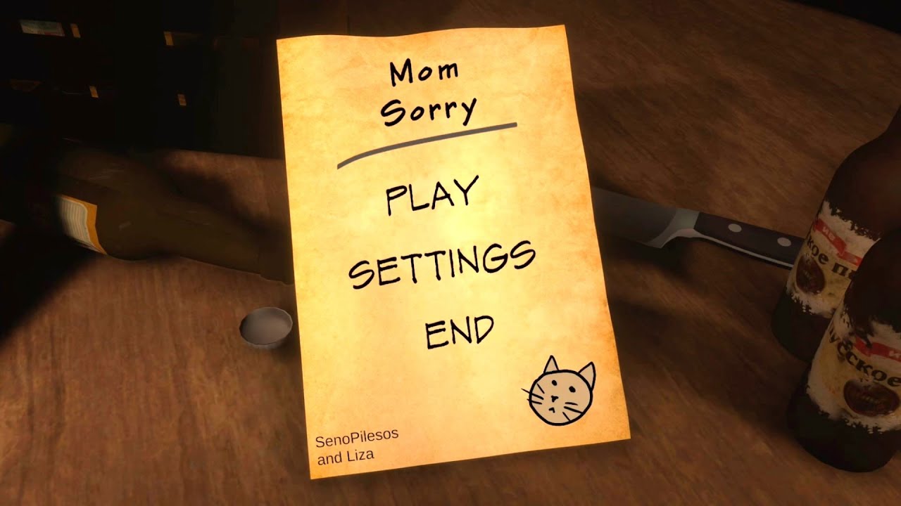 SORRY MOM 3D HORROR (Indie Horror Game) - YouTube