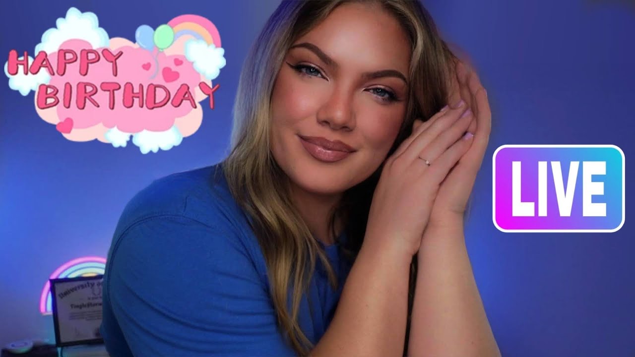 ASMR Birthday Live Stream! - YouTube