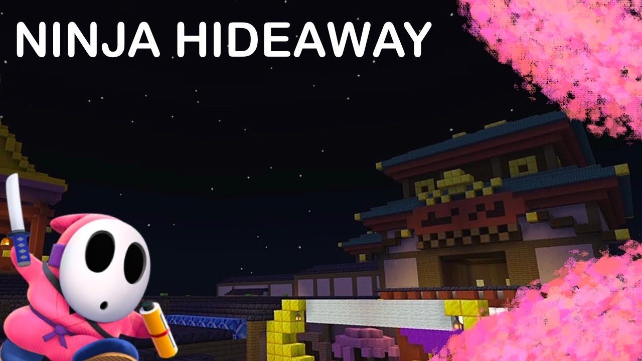Tour Ninja Hideaway- Mario Kart in Minecraft - YouTube