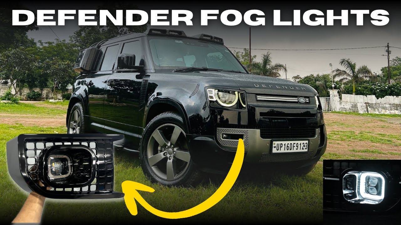 DEFENDER ACCESSORIES | Defender Fog Light | Best Fog Lights For ...