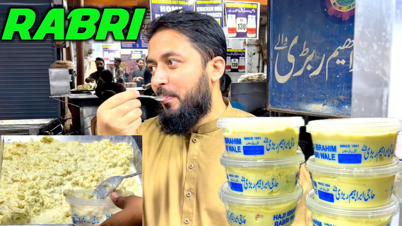 HEYDERABADI RABRI | Most Famous Sweet Of Sindh and Karachi | Pakistani ...