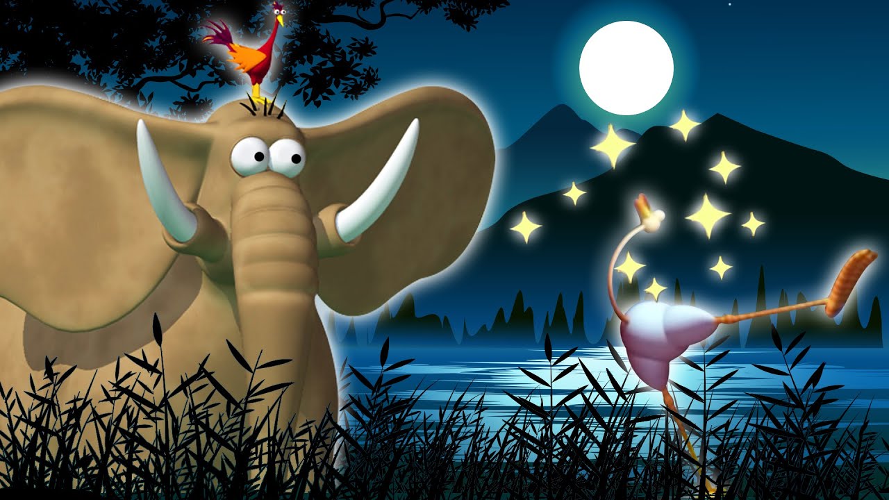 Elephant Snore Vs Bird Roar | Gazoon हिन्दी | Funny animal cartoon for ...