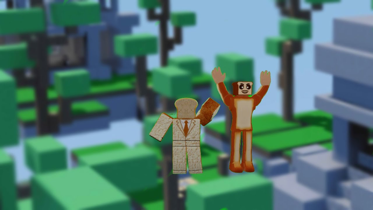 Playing bedwars with bread jr - YouTube