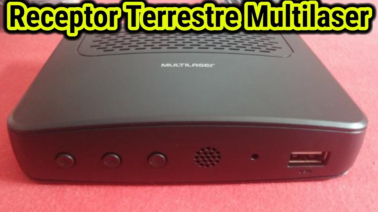 Receptor Terrestre Multilaser - RF510 📺📡#conversordigital - YouTube