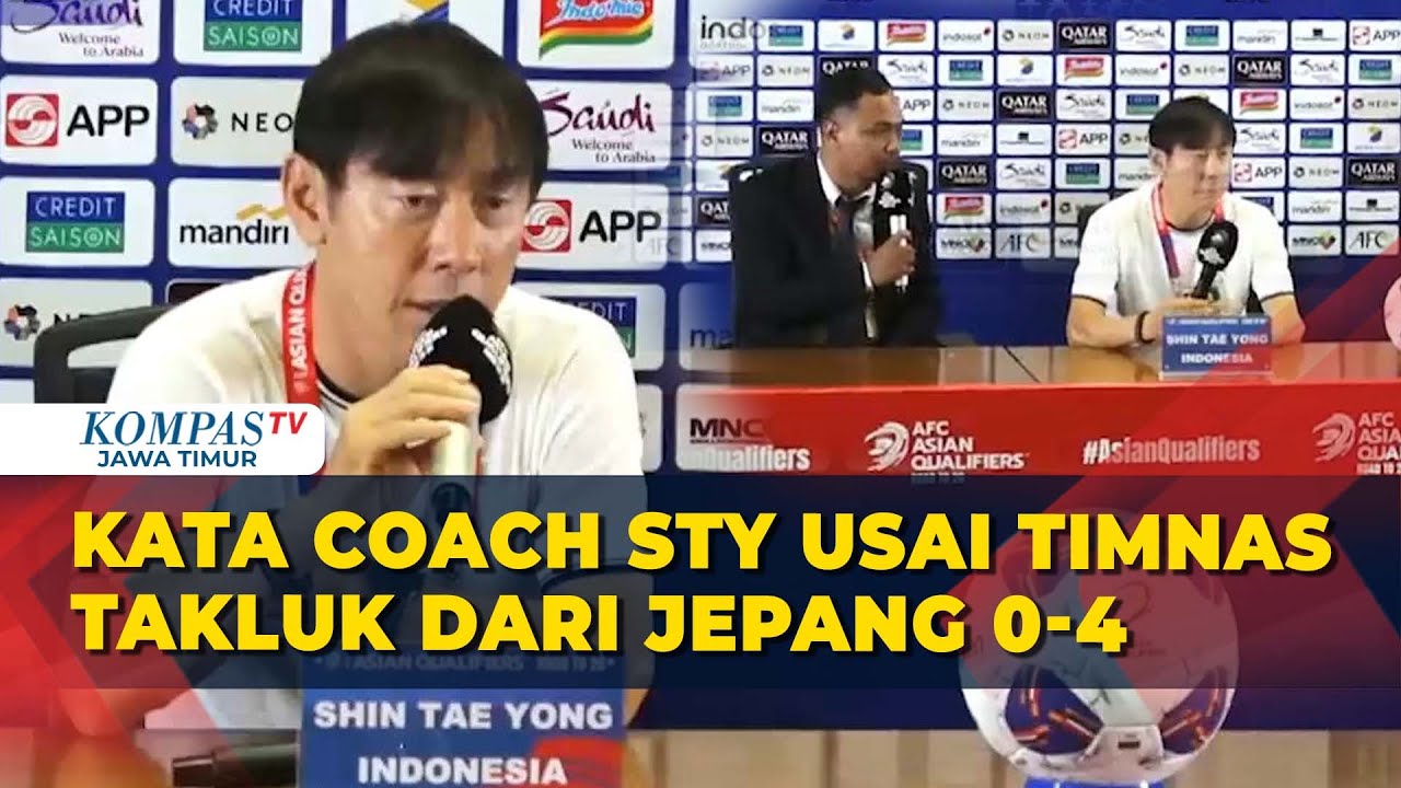 Evaluasi Coach Shin Tae Yong Usai Timnas Indonesia Kalah dari Jepang 0 ...