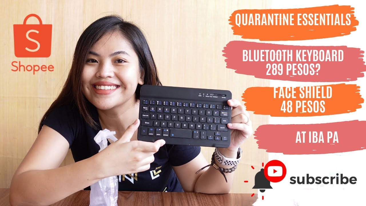 Keyboard Na 289 Pesos At Iba Pa - Shopee Quarantine Haul - YouTube