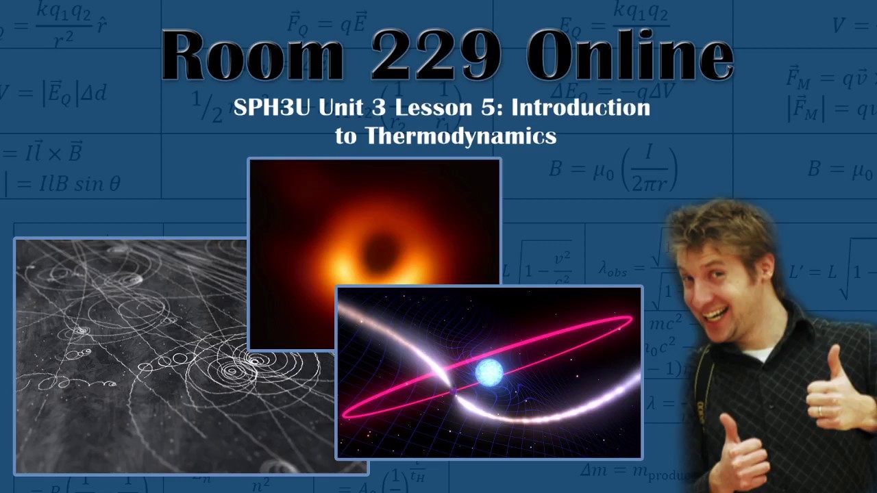 SPH3U Unit 3 Lesson 5: Intro to Thermodynamics - YouTube