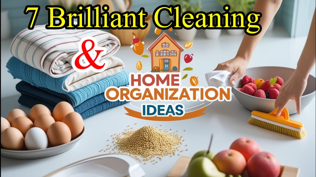 7 useful cleaning and Organization Tips & Hacks | Useful organization ...